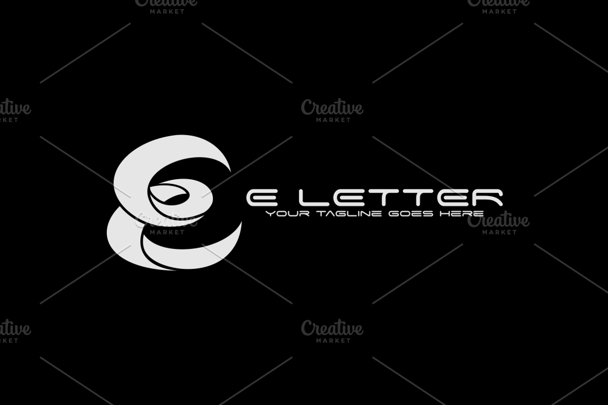 E Letter, a Branding & Logo Template by herulogo