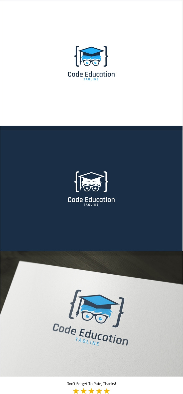 Programmer Education Logo, a Branding & Logo Template by PutraCetol Studio