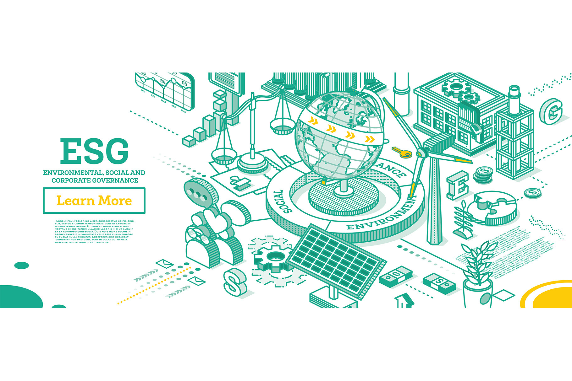 ESG Concept of Environmental, Social