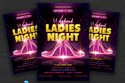 Weekend Ladies Night Flyer, a Flyer Template by DesignWorkz
