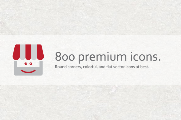 800 Premium Vector Icons, an Icon by thebeast
