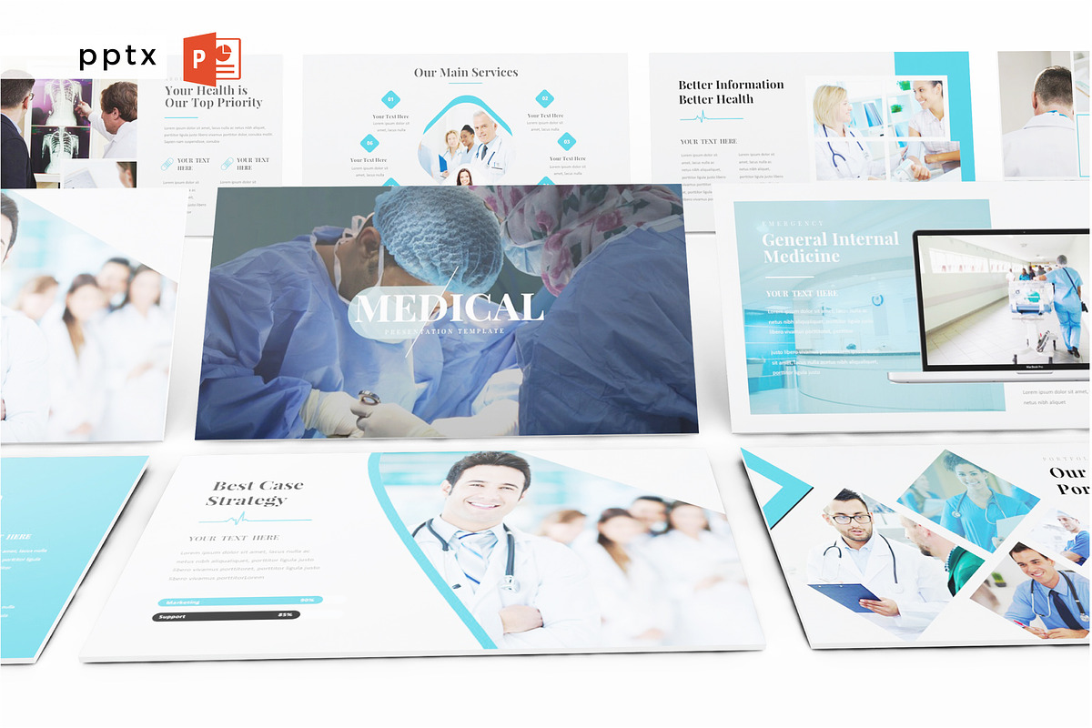 MEDICAL - Powerpoint Template, a Presentation Template by Shafura