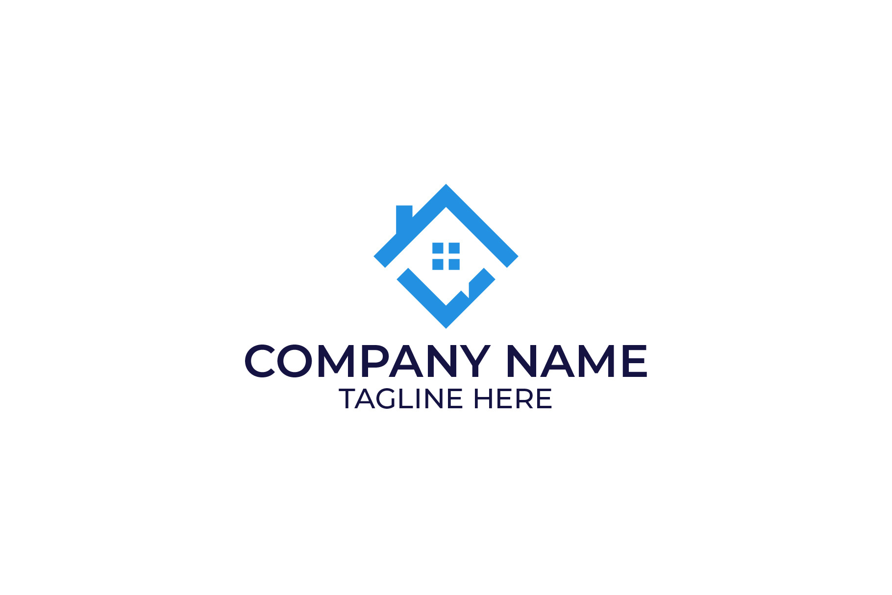 Home Logo Design, a Branding & Logo Template by GranzCreative