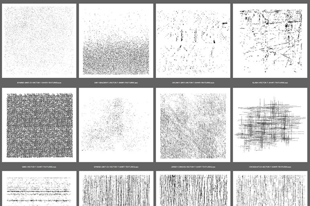 Vector T-Shirt Textures, a Texture Graphic by TheVectorLab
