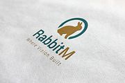 Rabbit Media Logo, a Branding & Logo Template by ArtFusion