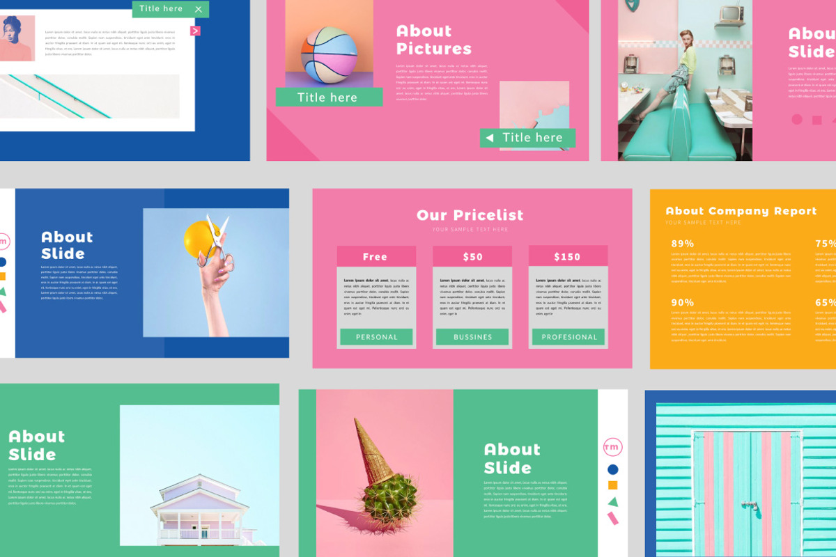 Color Fun Powerpoint, a Presentation Template by Dirtytemp Studio