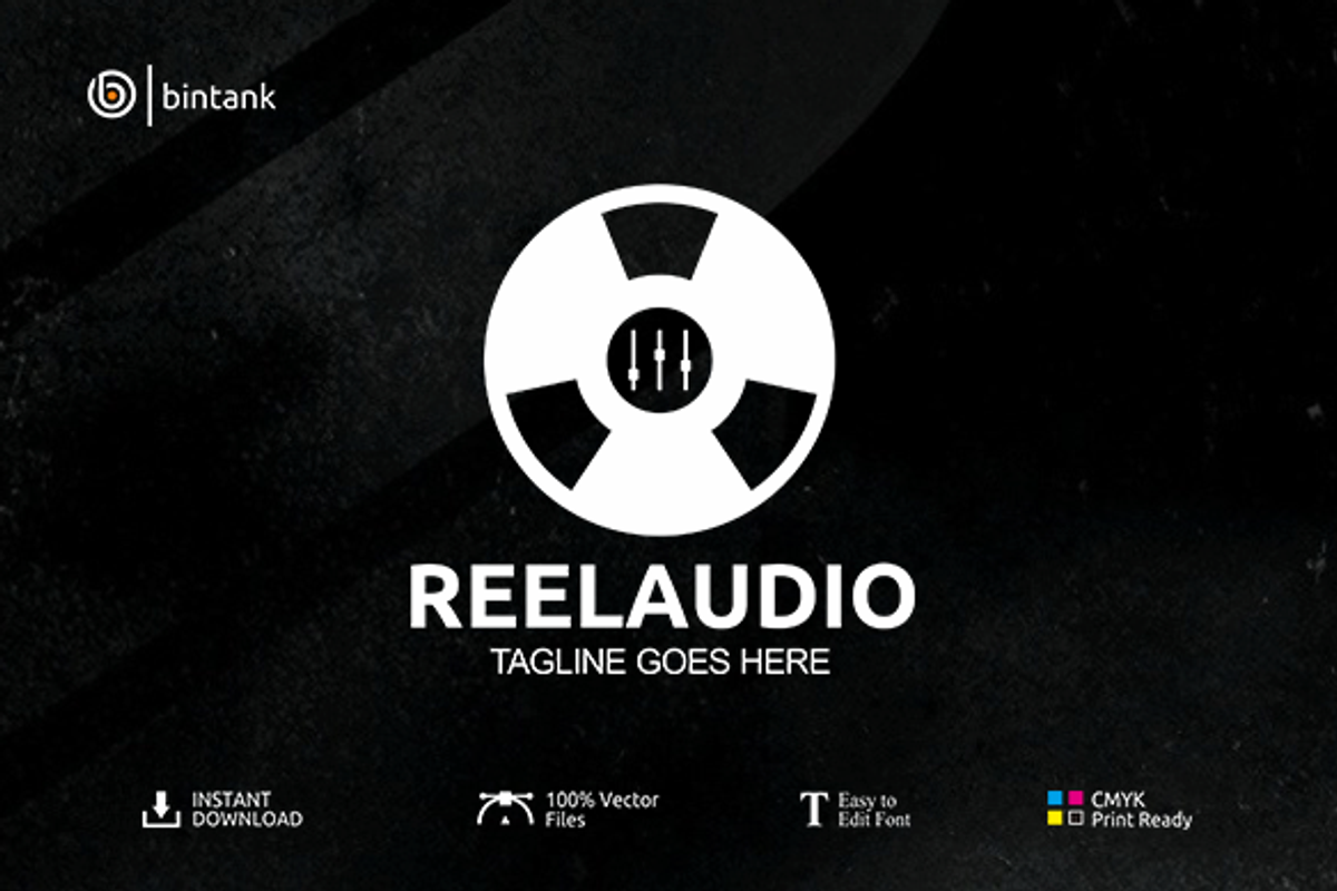 Reel Audio Logo, a Branding & Logo Template by Bintank Studio