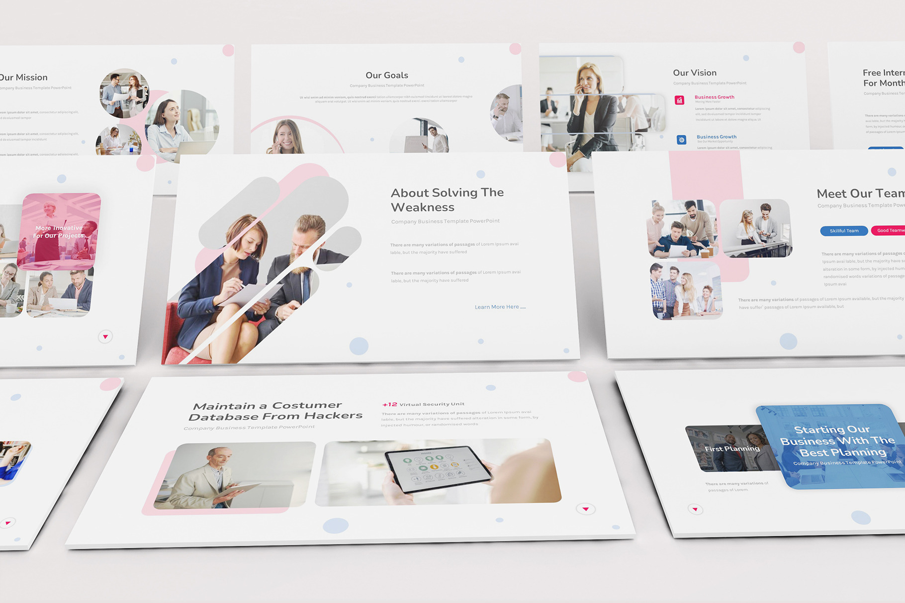 Crisper Business Powerpoint Template, a Presentation Template by ...