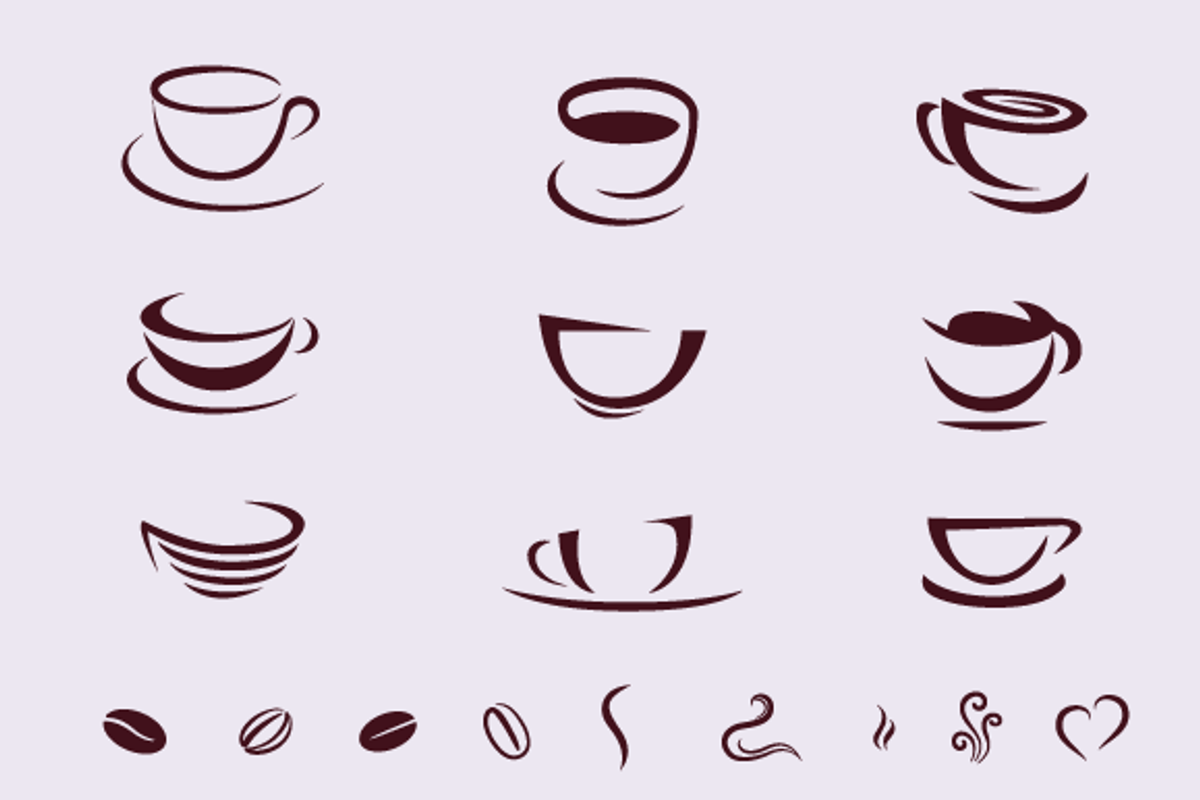 Coffee Cups For Logos, a Shape Add-On by LovePowerDesigns | Creative Market