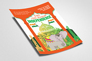 Indian Independence Day Flyer, a Flyer Template by Psd Templates