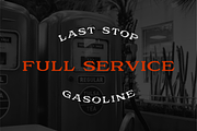 Gasoline, a Serif Font by Studio One Four