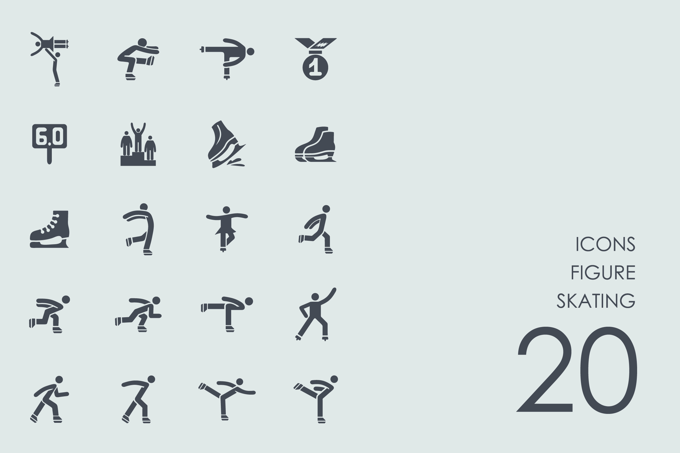 Figure skating icons, an Icon by Palau