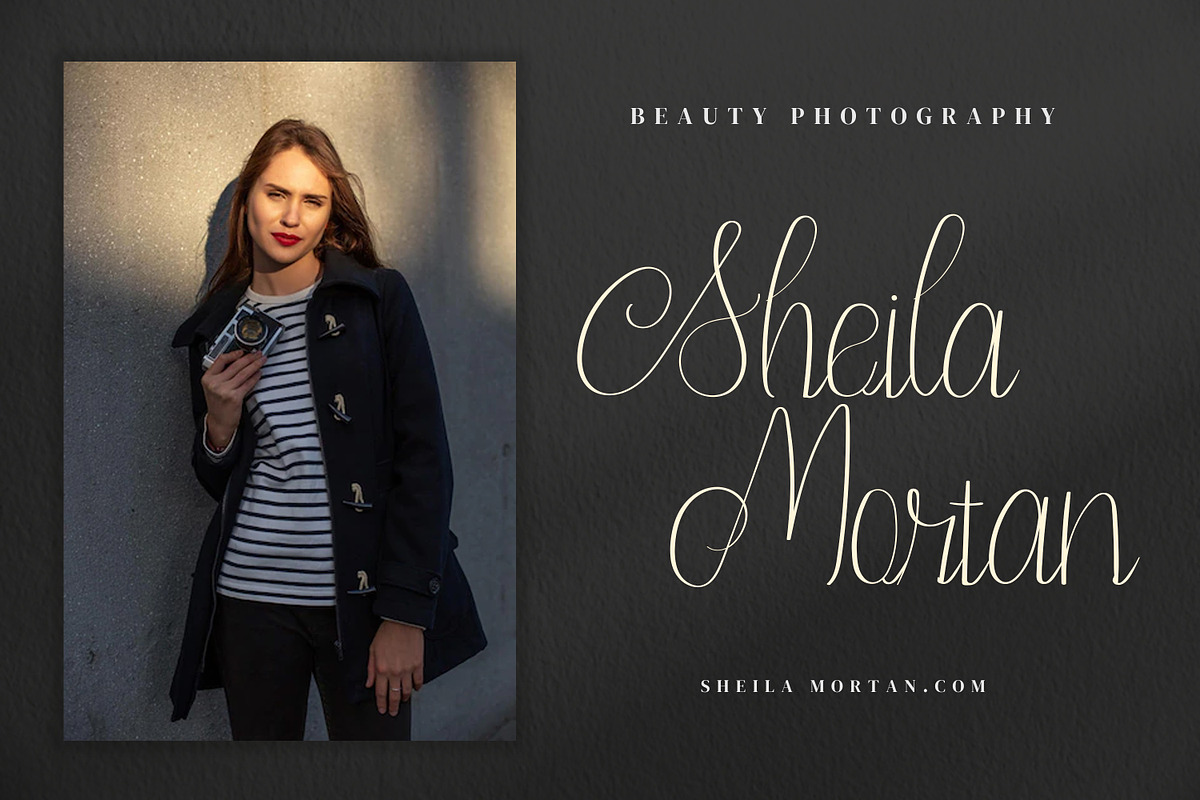 Olleta Script Fonts, a Script Font by mahstudios | Creative Market