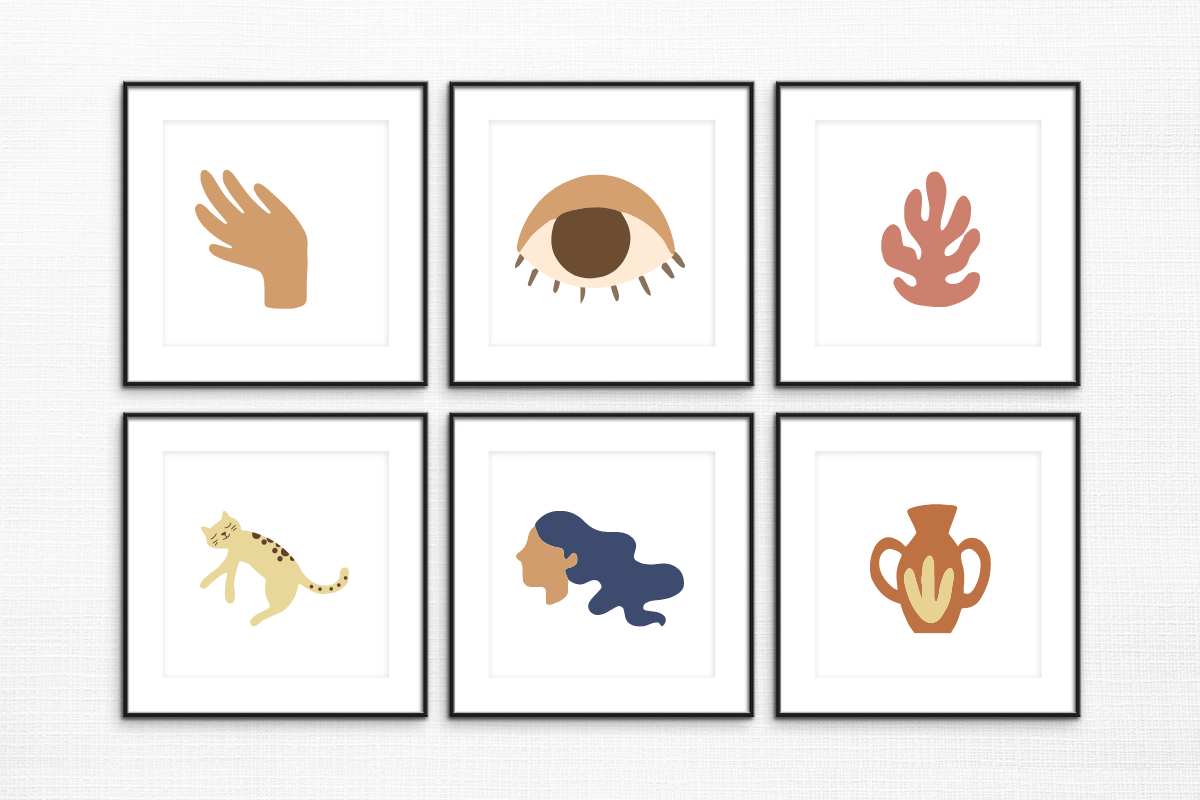 Tropical Abstract Matisse, an Object Illustration by Illustrava