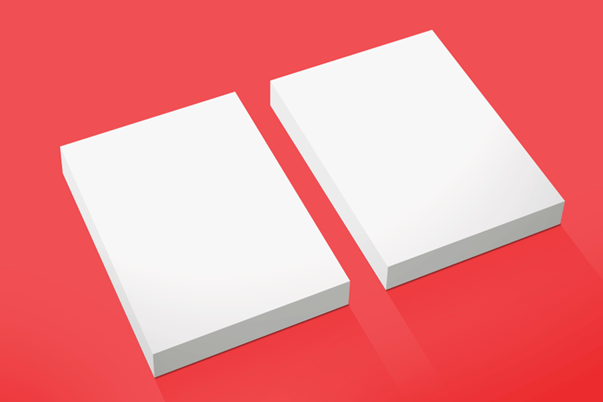A4 & Business Card MockUp, a Print Template by Imagine Design