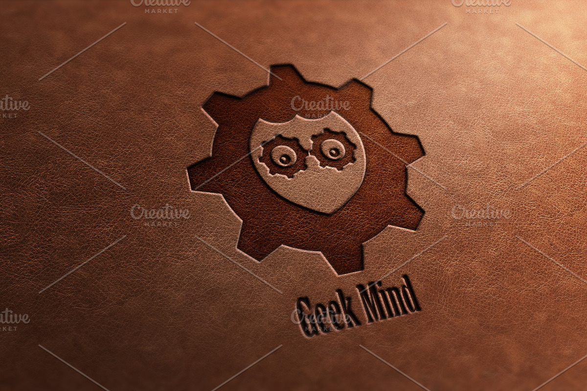 Geek Mind Logo Design, a Branding & Logo Template by Florin Chitic