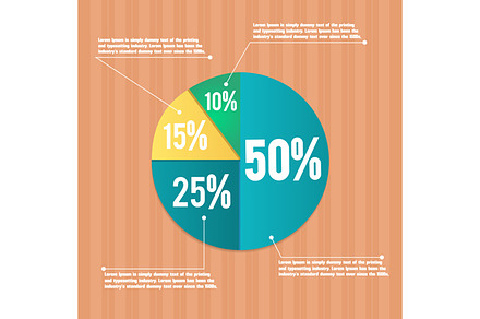 Business pie chart | Graphics ~ Creative Market