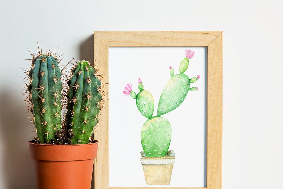 Watercolor cinco de mayo clipart set.