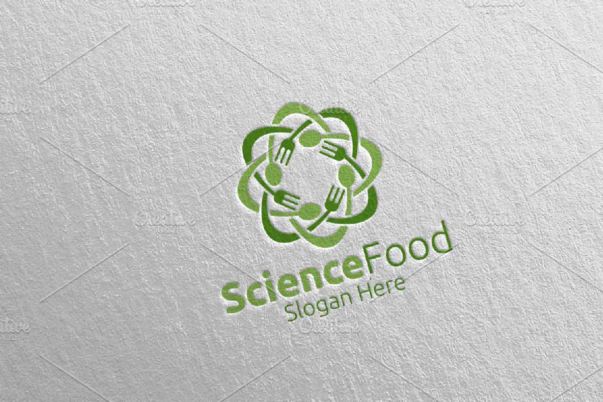 Science Food Logo for Restaurant 59, a Branding & Logo Template by ...