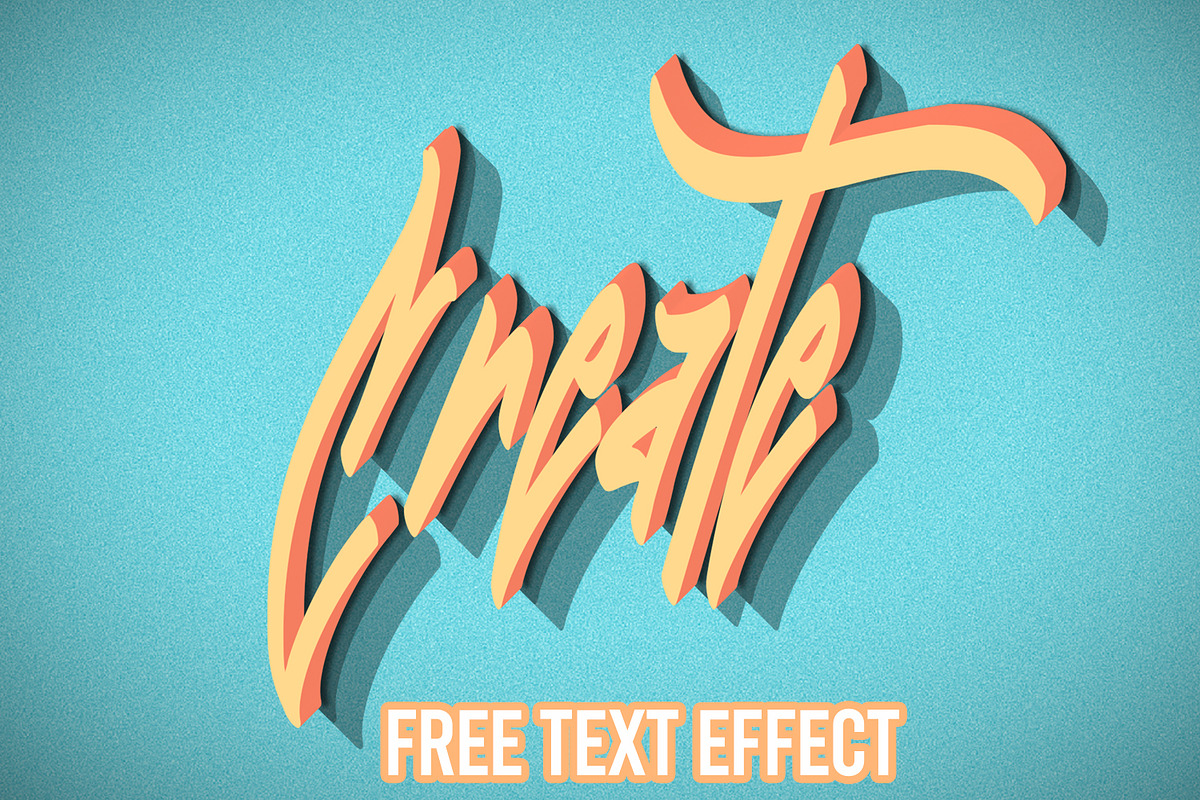 The Graffiti Font - Free Text Effect, a Script Font by Arendxstudio
