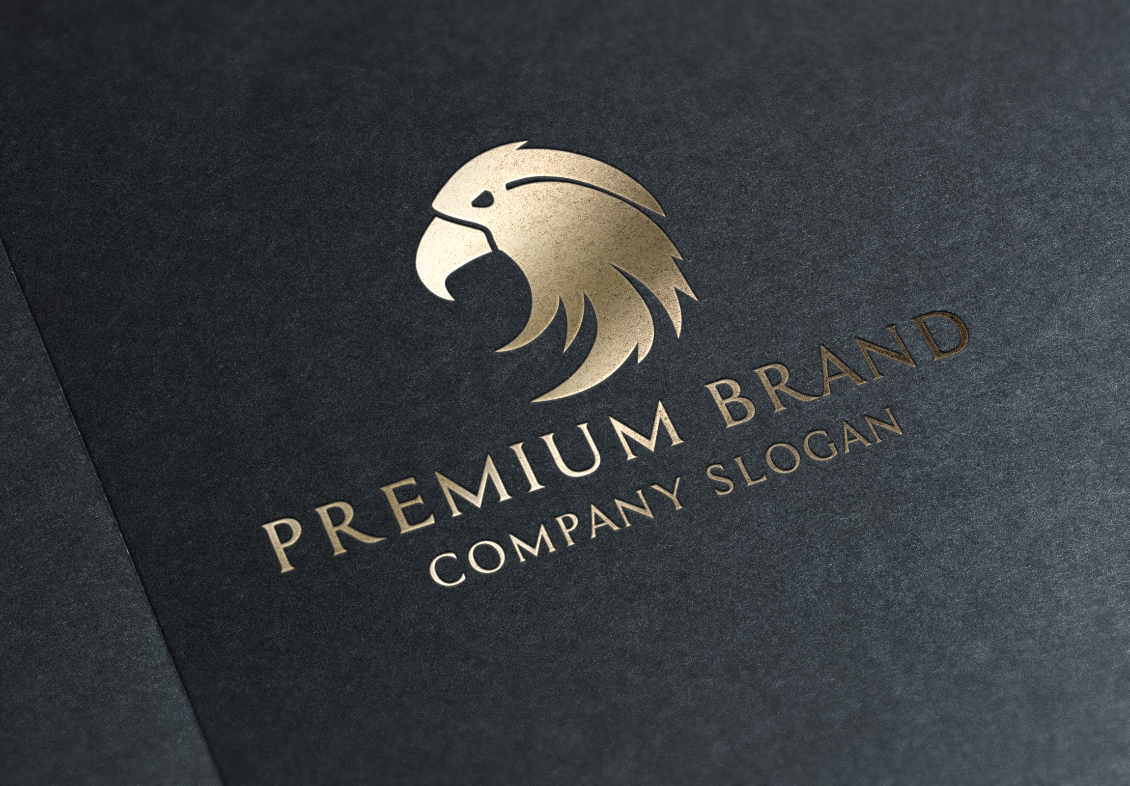 Premium Eagle Logo & Mock-Up Vector, a Branding & Logo Template by Multiple