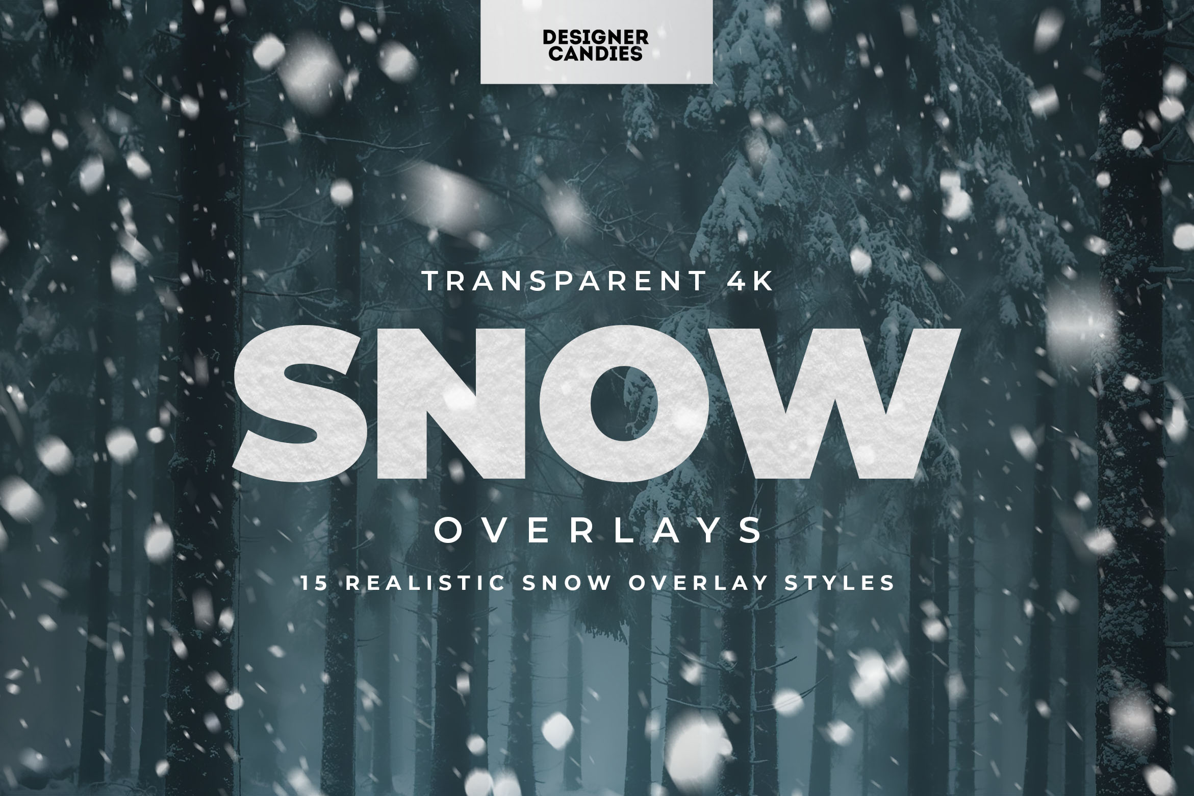Snow Overlays, a Pattern Graphic by BrandPacks