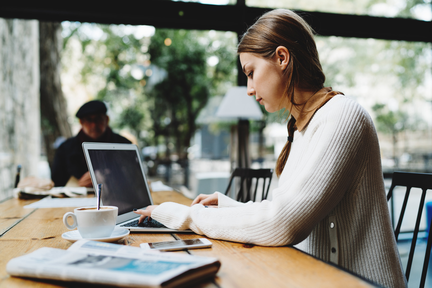 Young student typing e-mails, a School & Education Photo by Jeneva ...