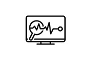 System monitoring icon, an Icon by Creative priyanka