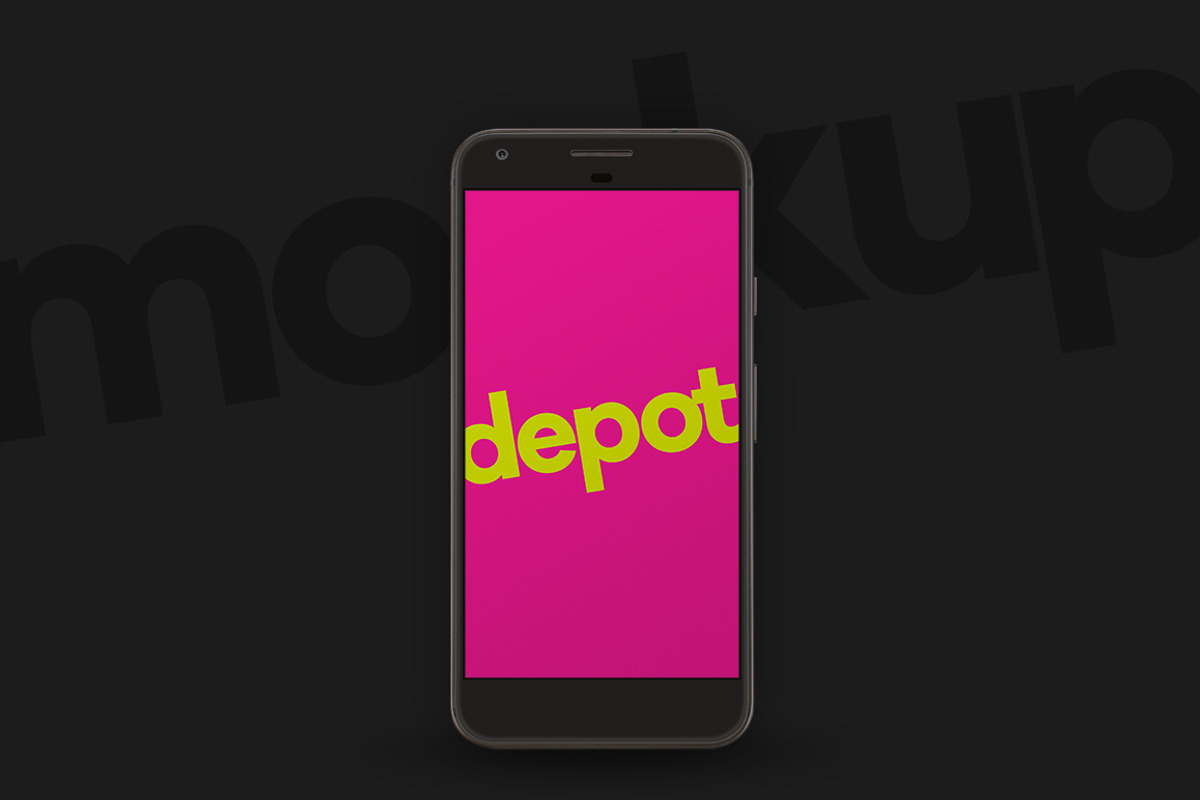 4K Google Pixel PSD Mockup, an Advertising Mockup by mockupdepot