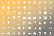 240 Vector Icons Pack, an Icon by Prosymbols | Creative Market