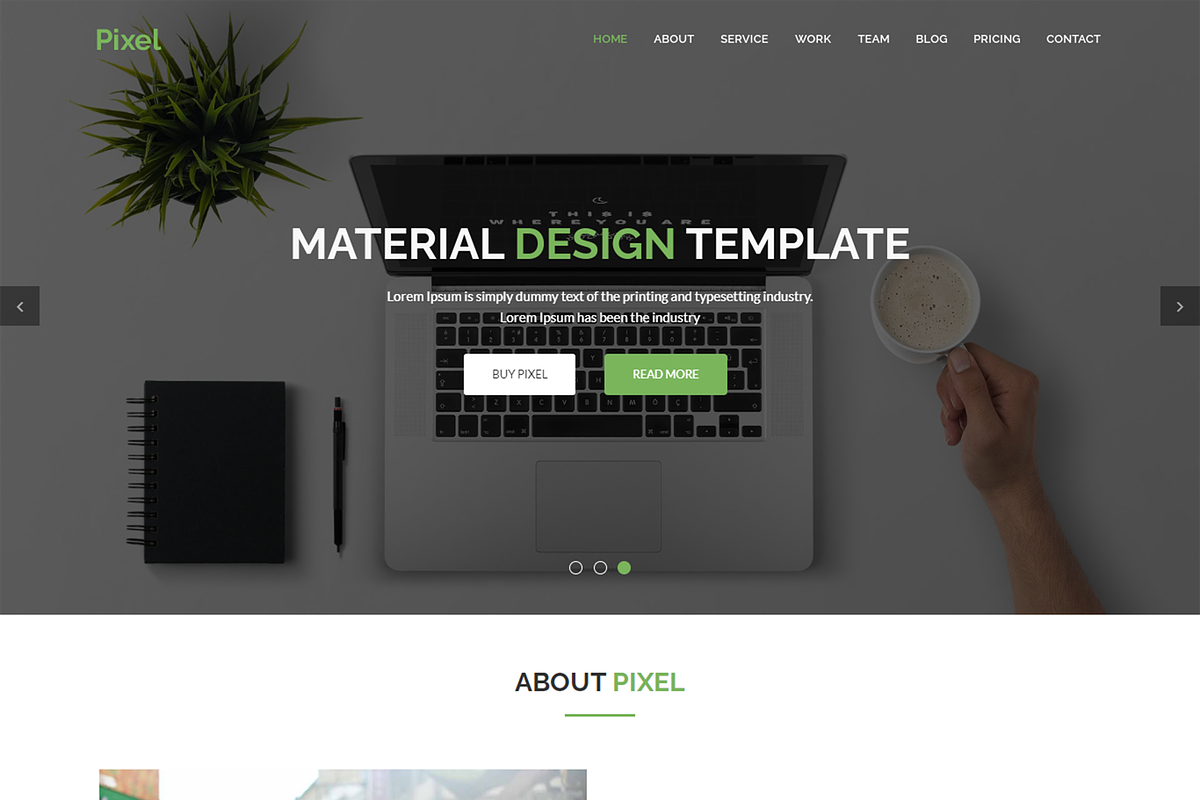 Corporate Business Website Theme