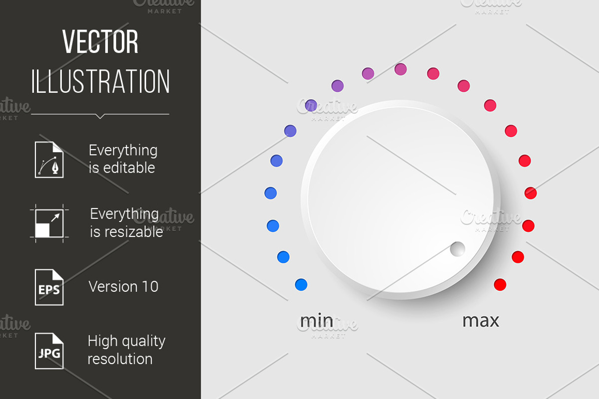 Volume regulator, a Graphic by DvargShop