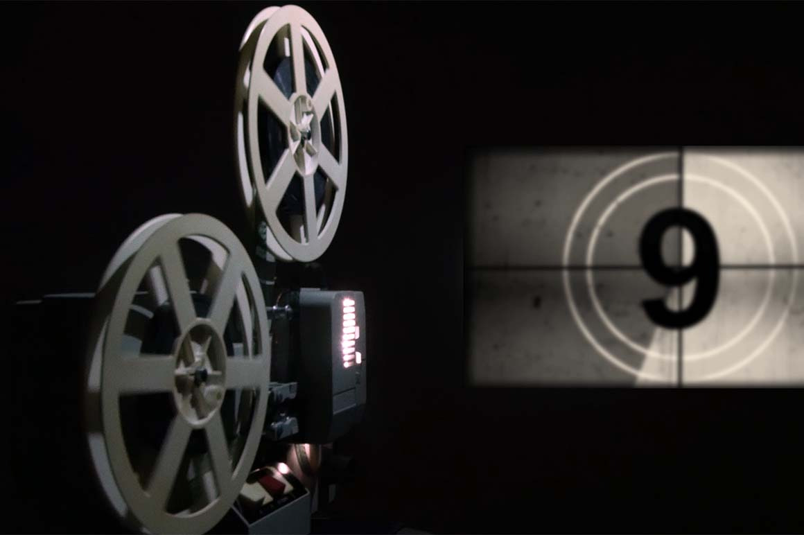 Old Projector. Countdown - Footage, a Templates & Theme by Creativ ...