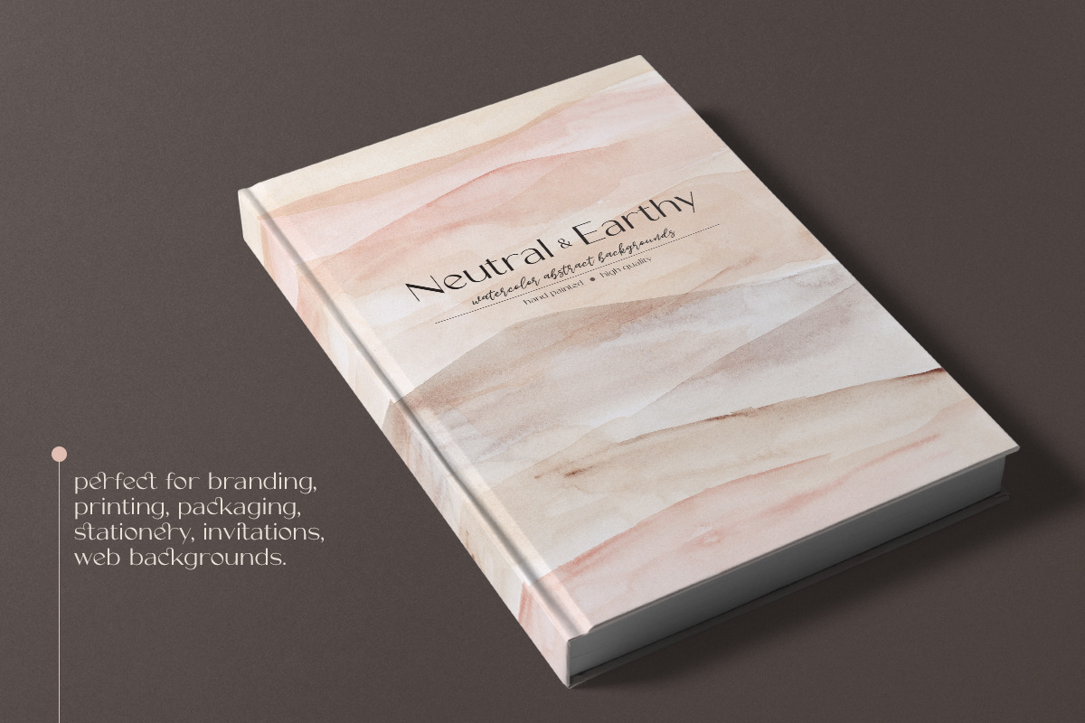 Neutral & Earthy abstract background, a Texture Graphic by NataliVA
