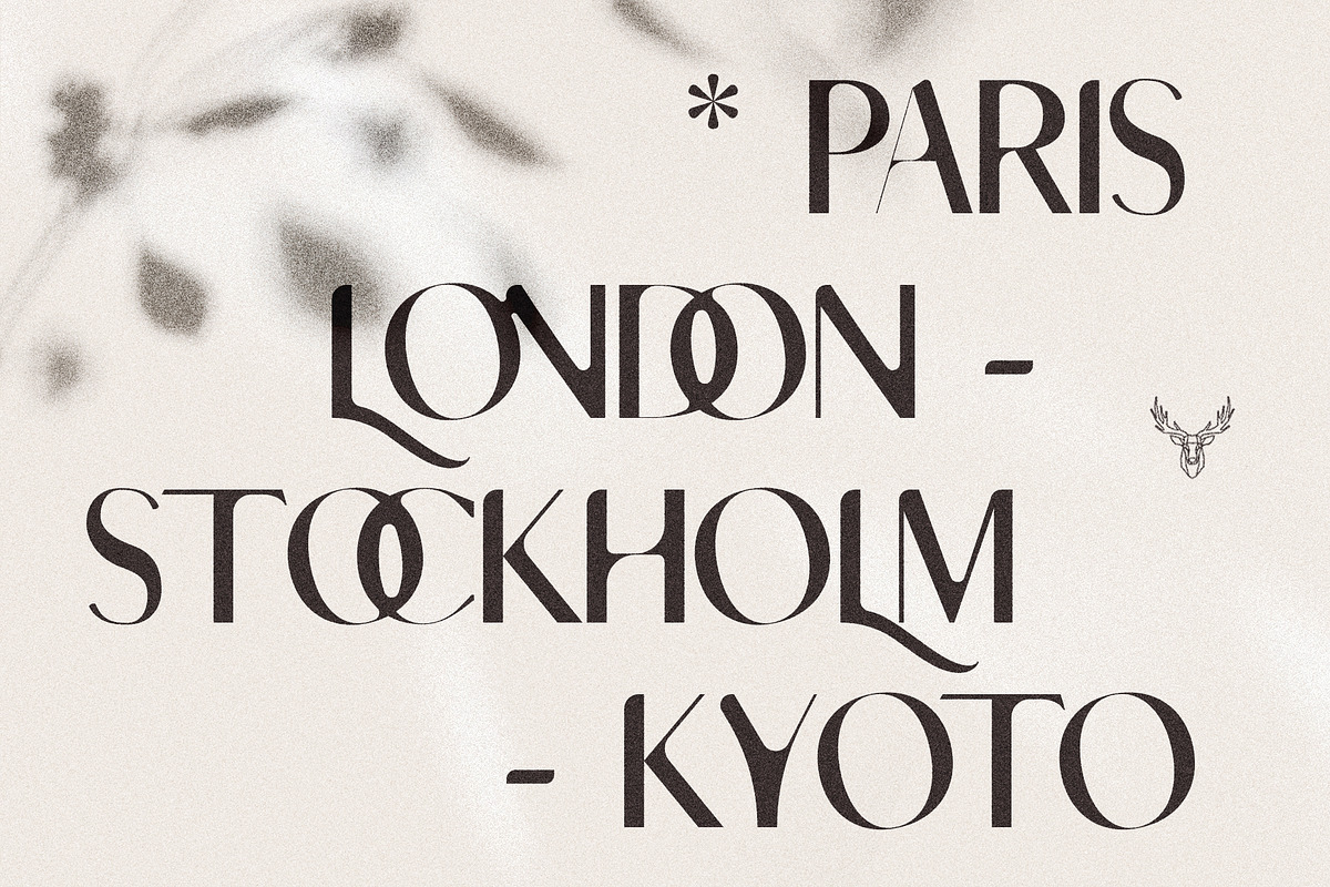 skylar - modern ligature sans font, a Sans Serif Font by SilverStag ...