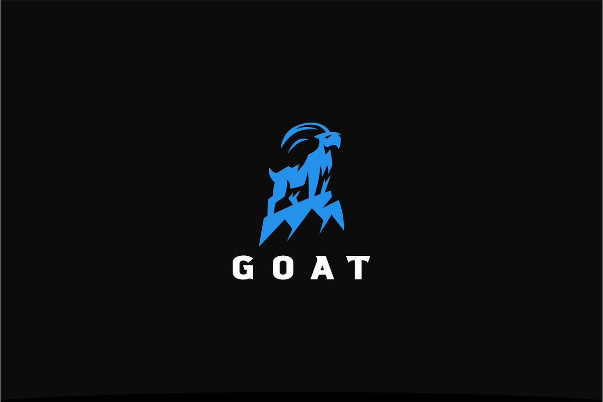 Mountain Goat Logo, a Branding & Logo Template by Metrolinevision