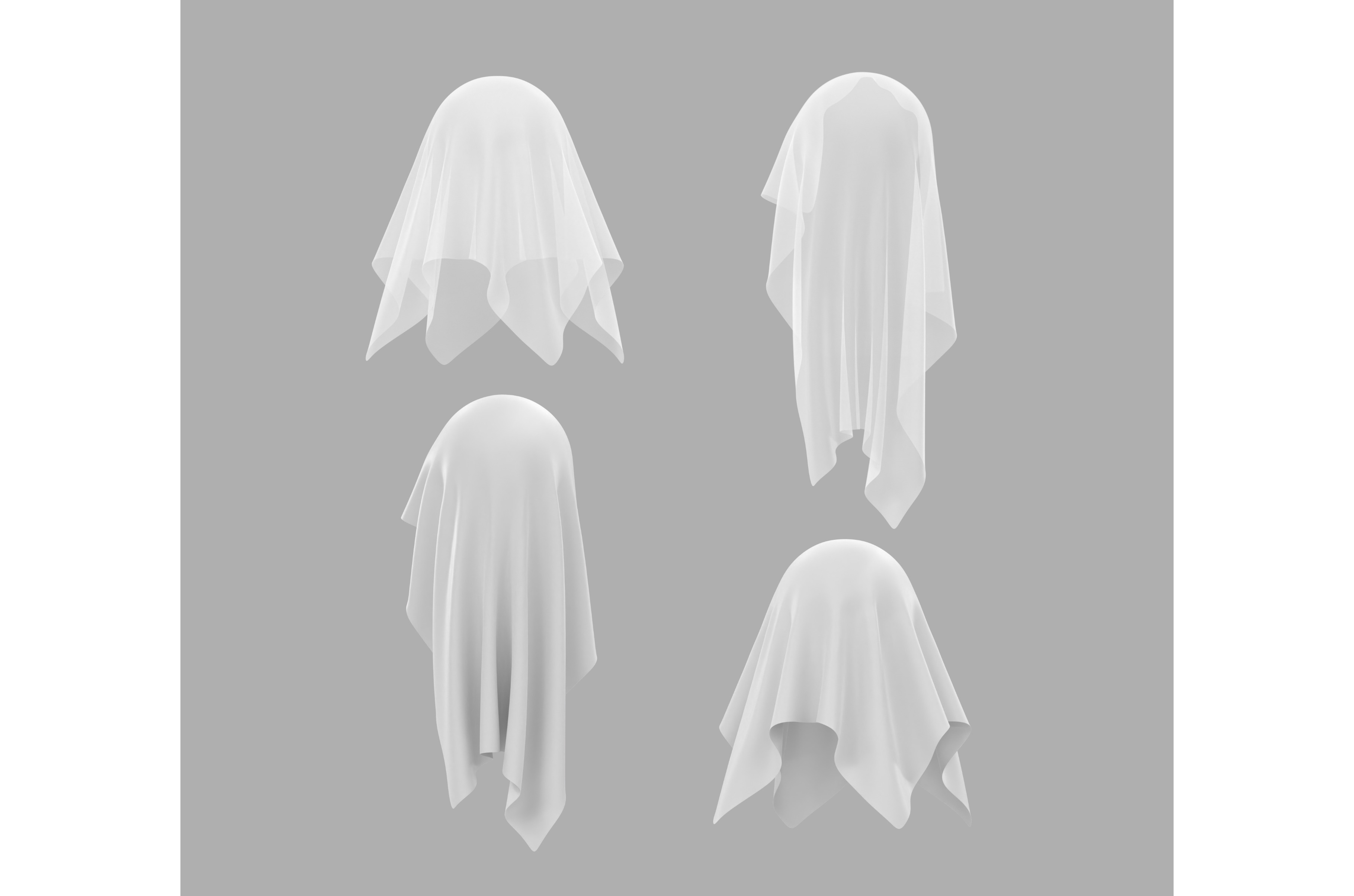 3D Sphere covered white silk cloth, a Textures & Material 3D Model by ...