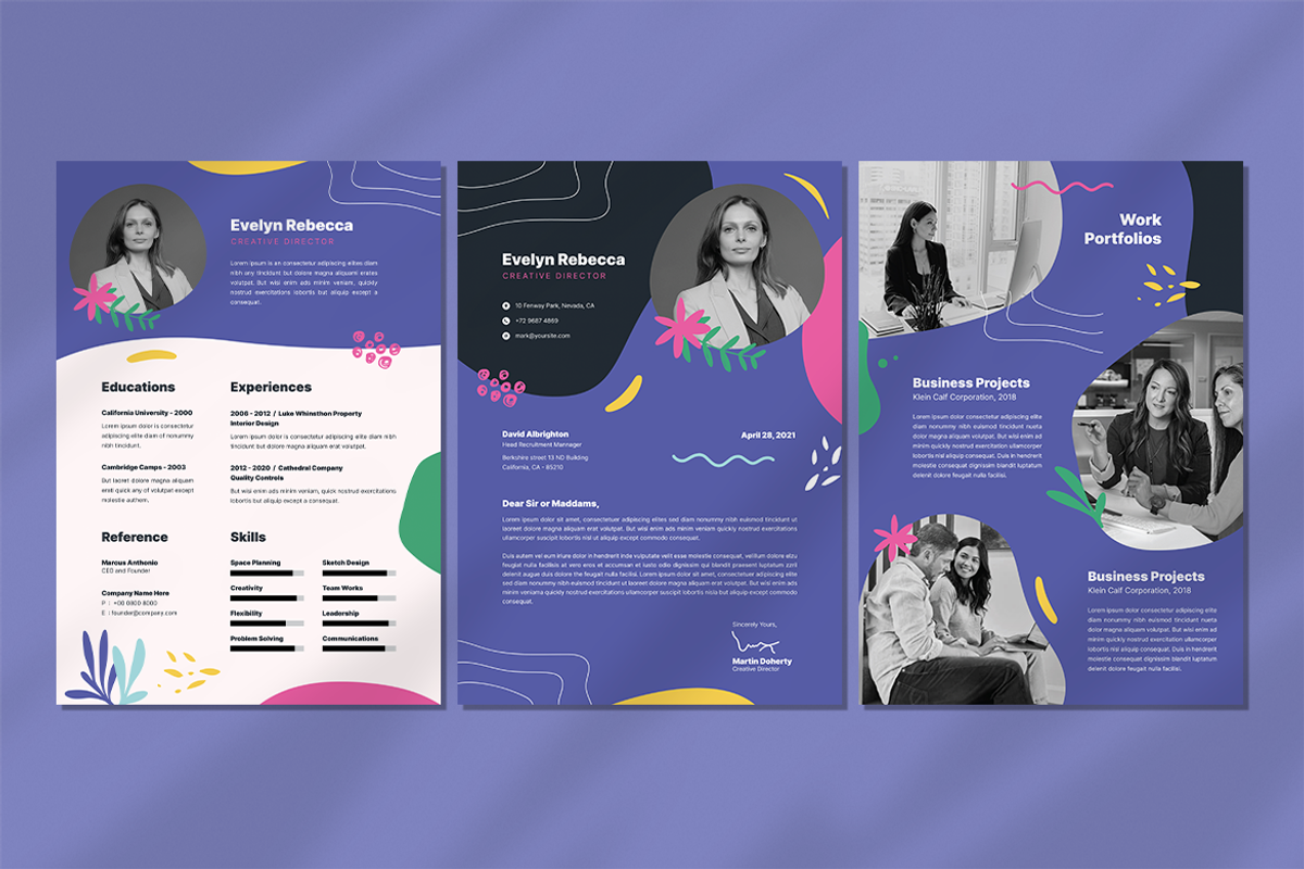 Creative Director CV Resume, a Resume Template by Rahardi Creative