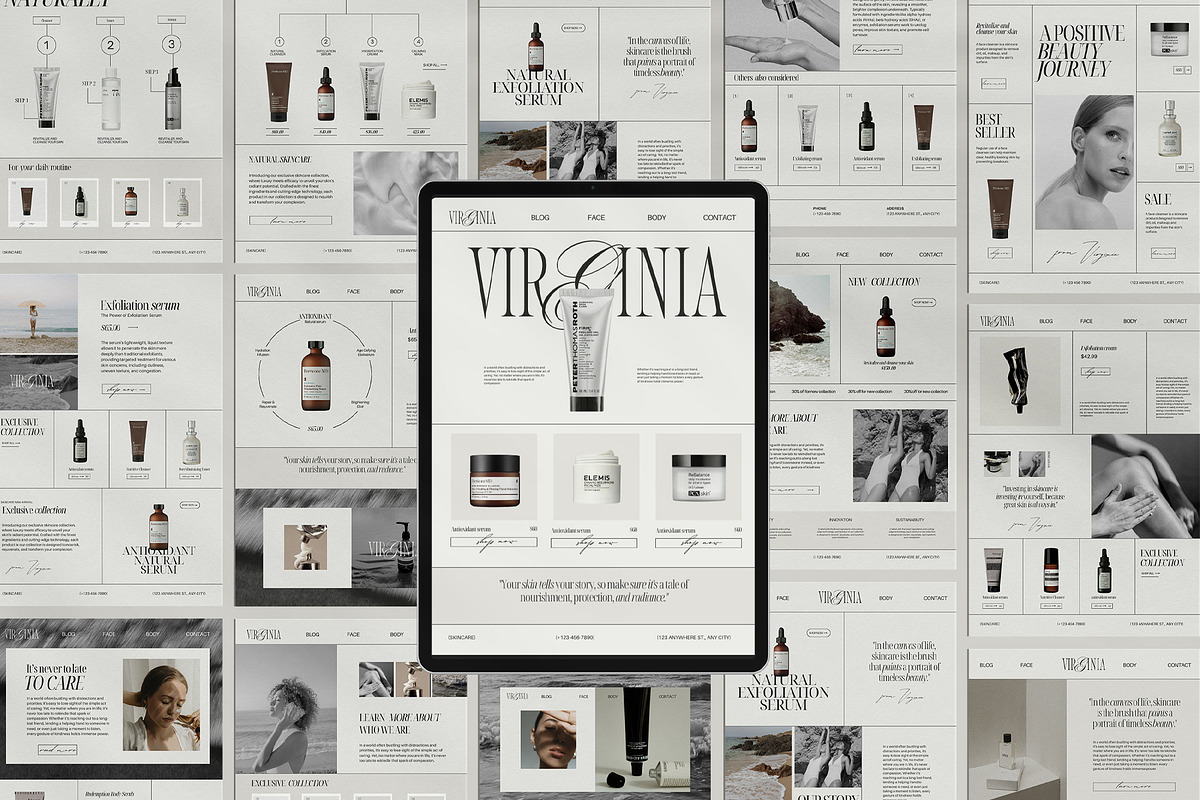 Aesthetic Product Email Newsletter | Creative Market