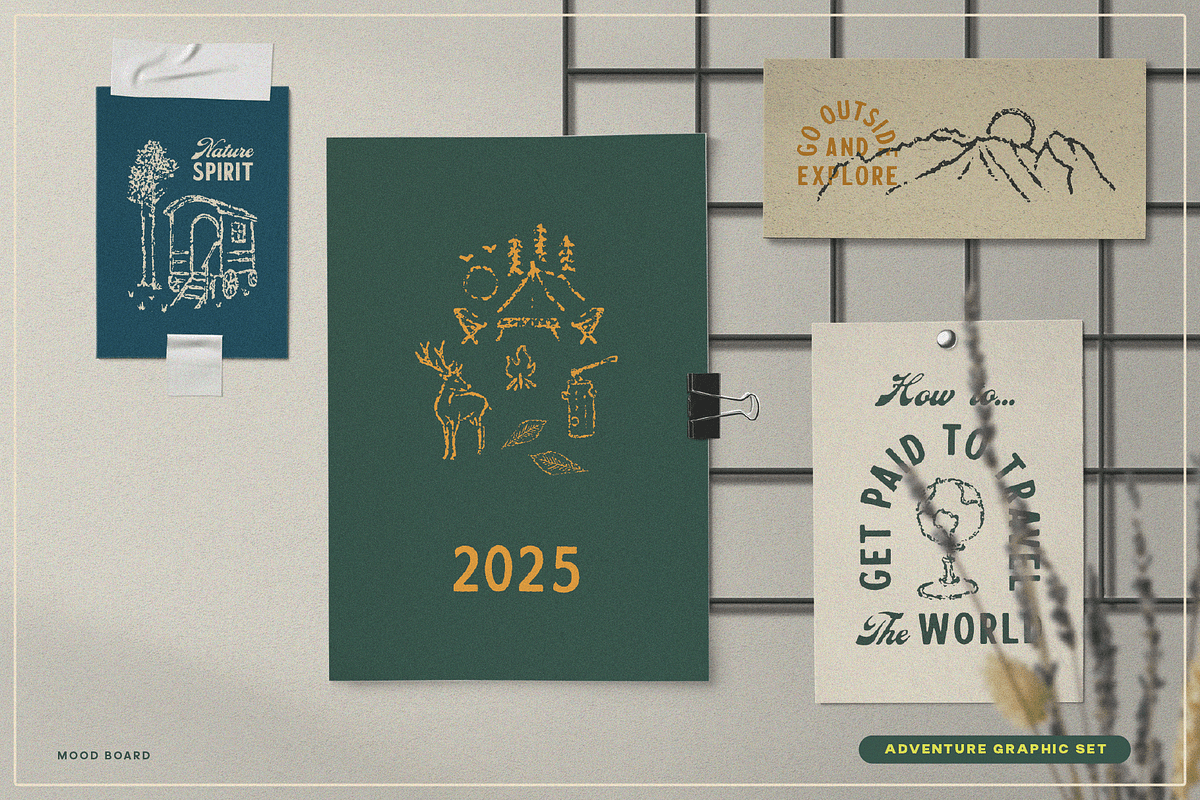 Adventure Graphic Set, a Graphic by Refolve Design