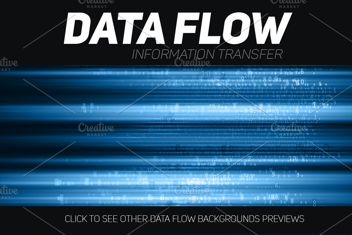 11 Data Flow Backgrounds, a Texture Graphic by GarryKillian