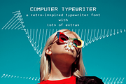 Computer Typewriter Font