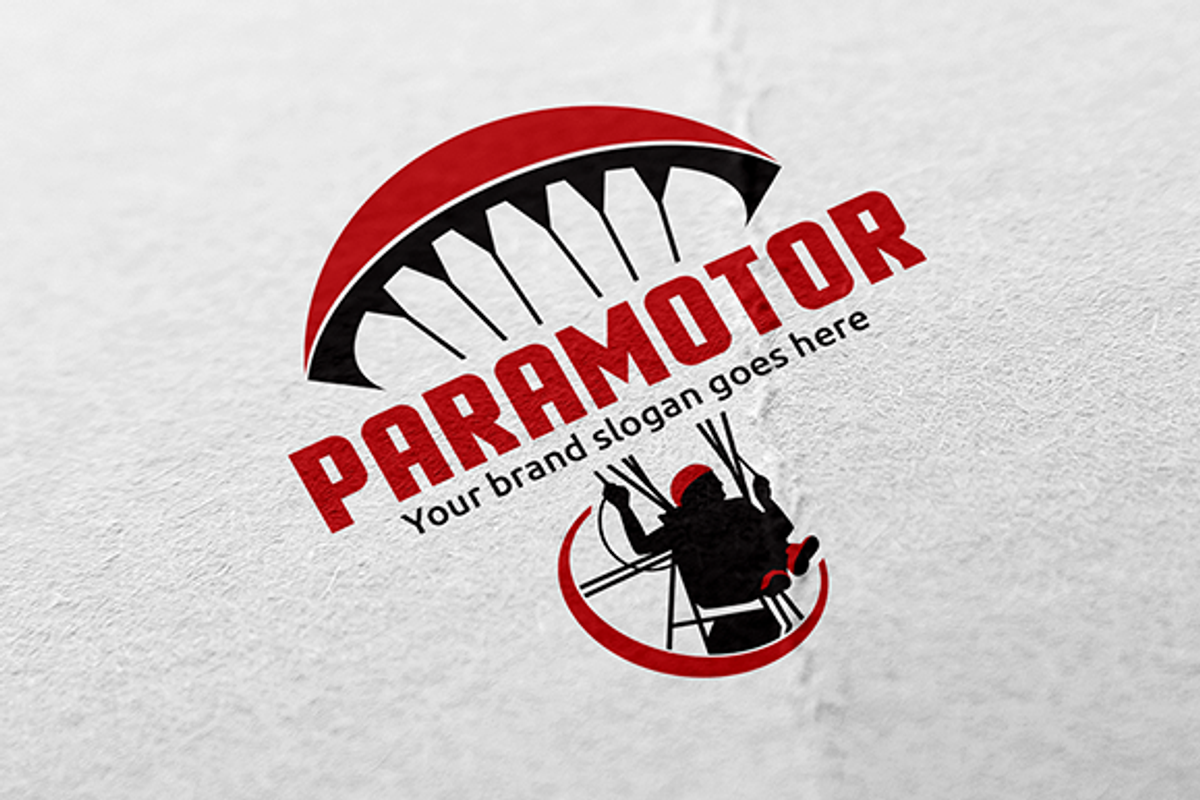 Paramotor Logo, a Branding & Logo Template by WheelieMonkey | Creative ...