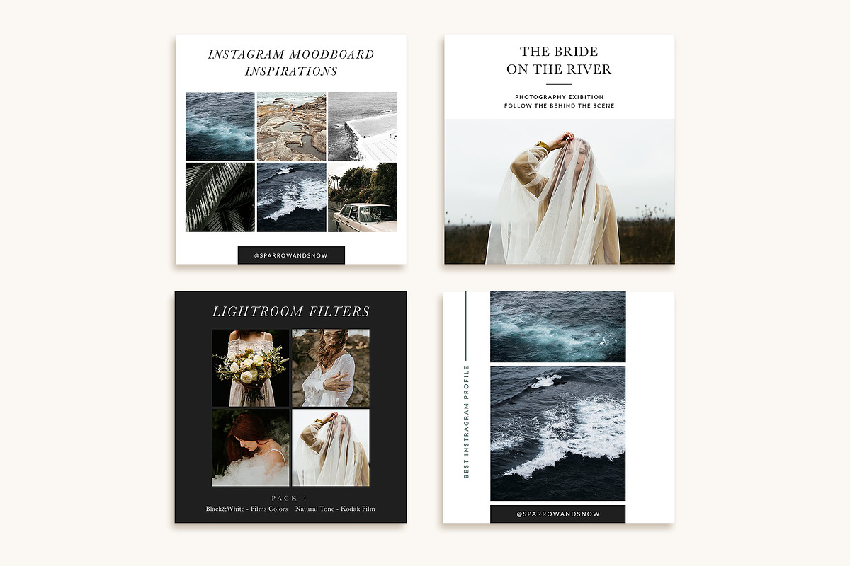 ANIMATED Stories Templates, a Social Media Template by Sparrow & Snow