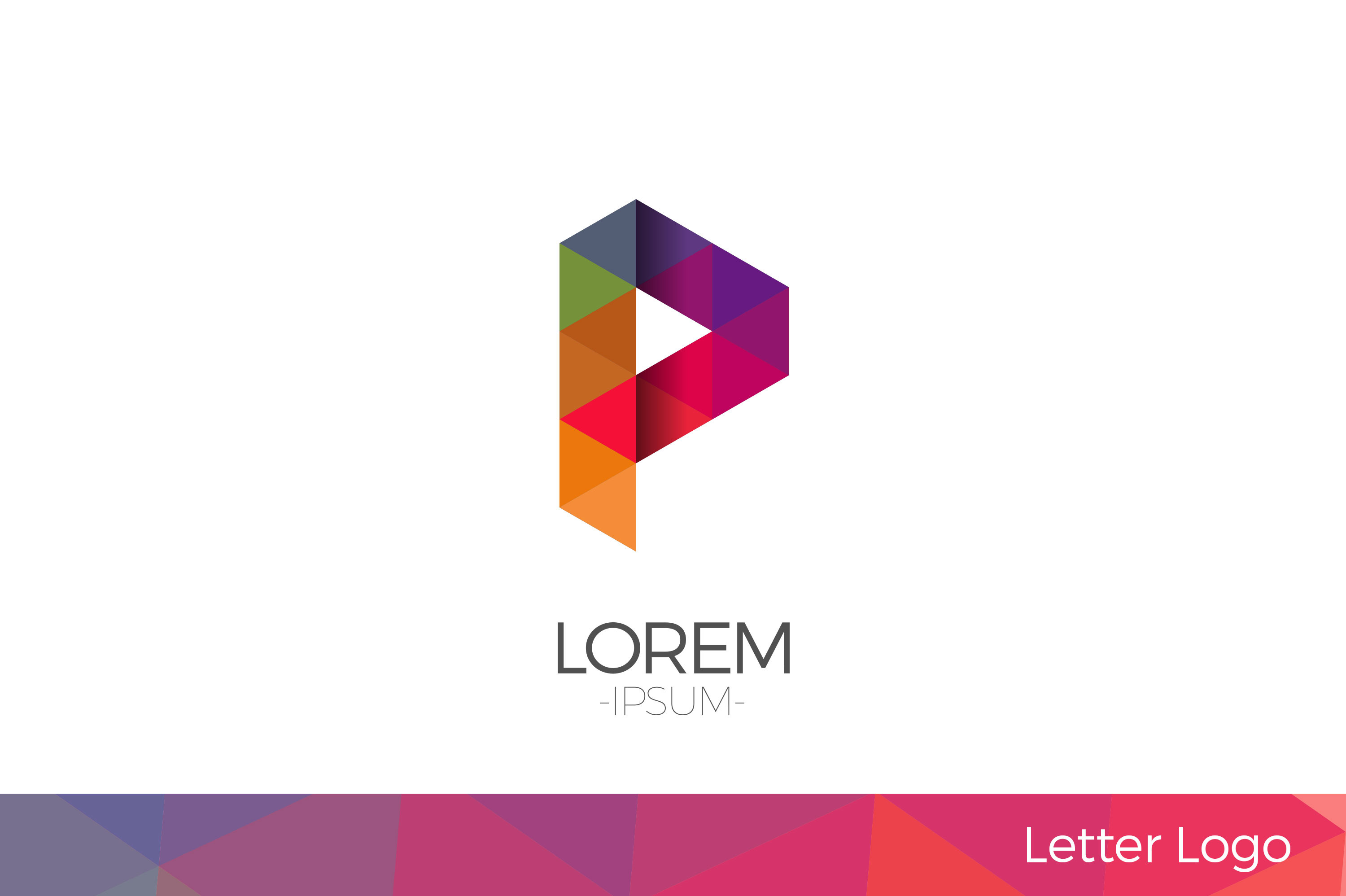 Letter P Vector Origami Logo icon., a Branding & Logo Template by Woo ...