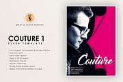 Couture 1, a Flyer Template by What a Story