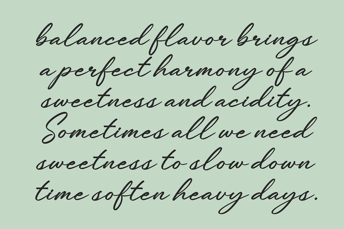 Flowers the Breeze Handwritten Font, a Script Font by Letterena Studios ...