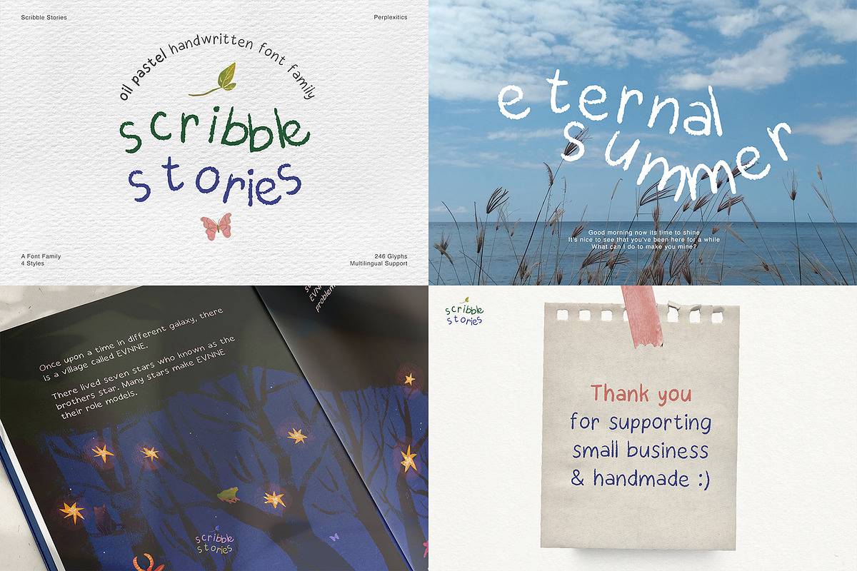 School Series Handwritten Font Bundle