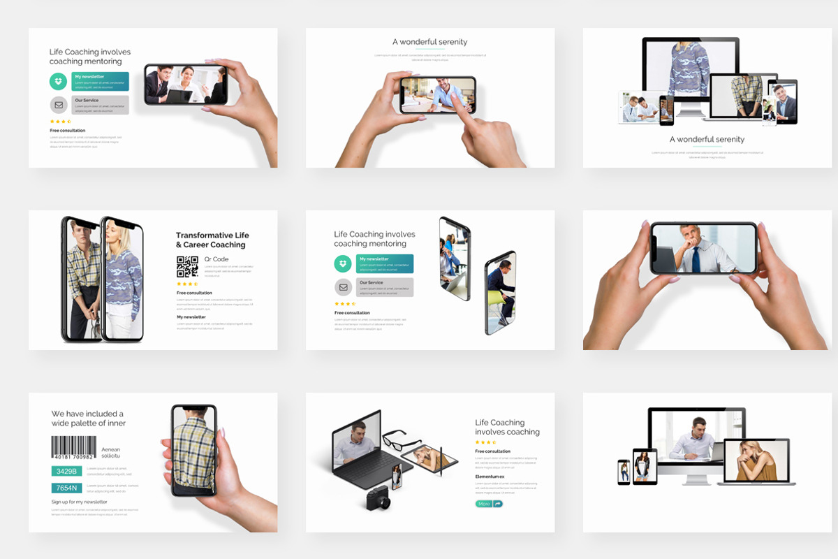 Complex System Google Slide Template, a Presentation Template by One ...