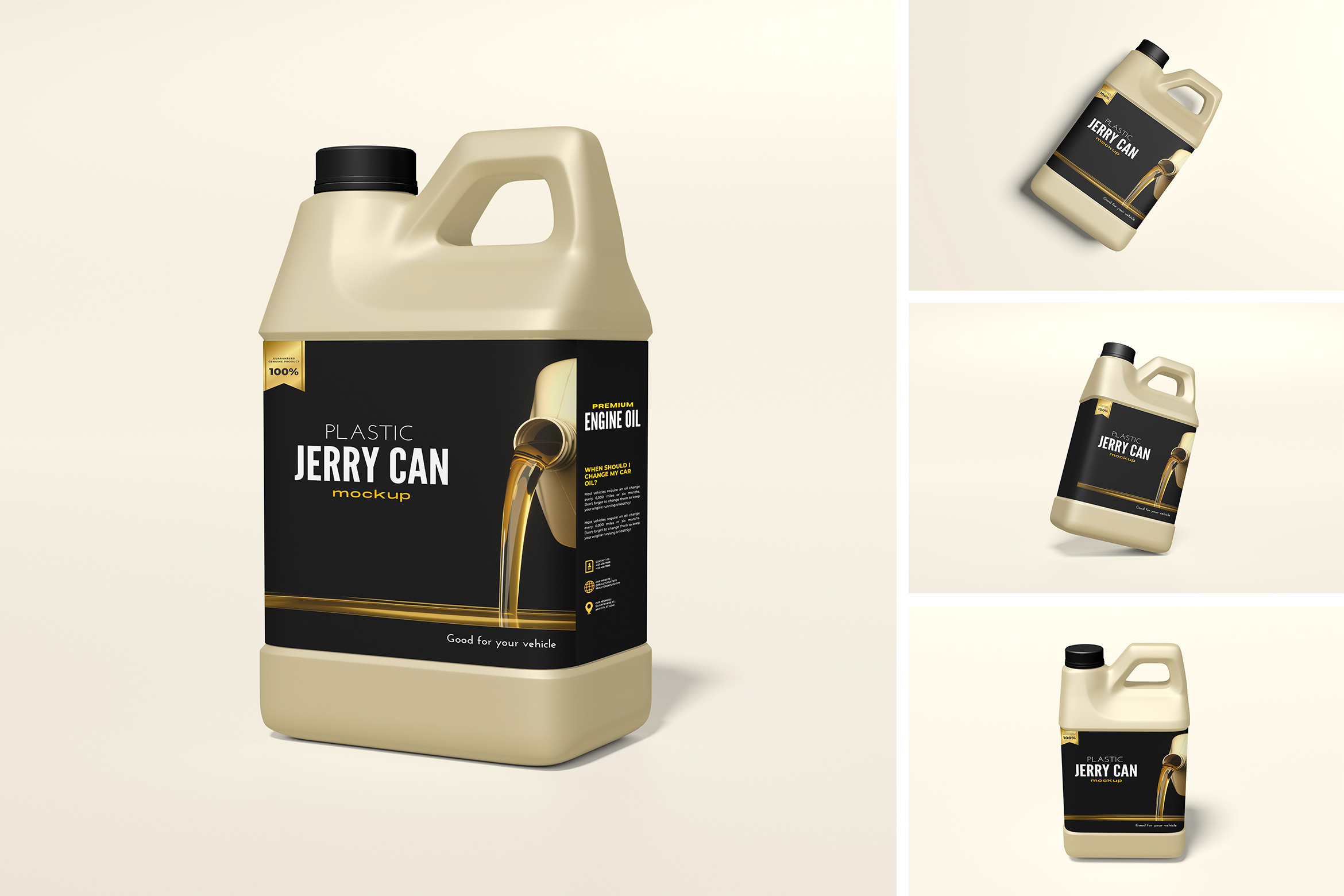 Jerry Can Mockup, an Advertising Mockup by xavier_studio